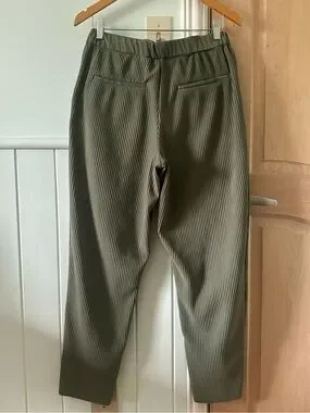 Zara | Pants | Zara Olive Ribbed Mens Flowy Pants S | Poshmark